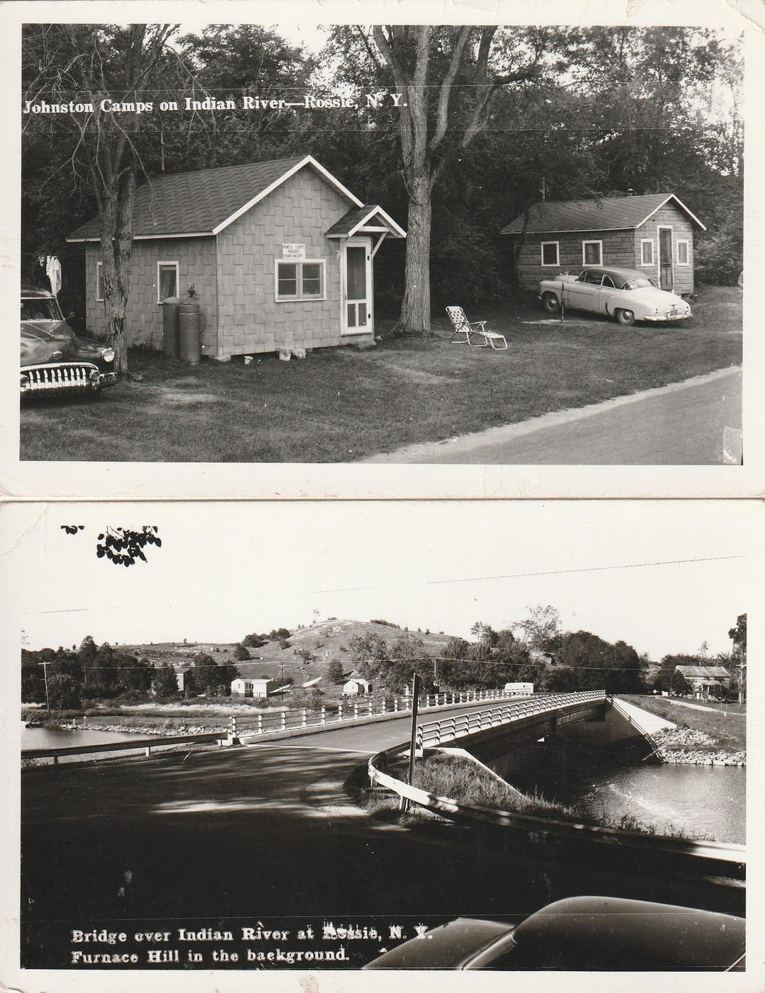 Johnston Camps and Bridge Rossie New York NY Five Dollar Photo Company ...