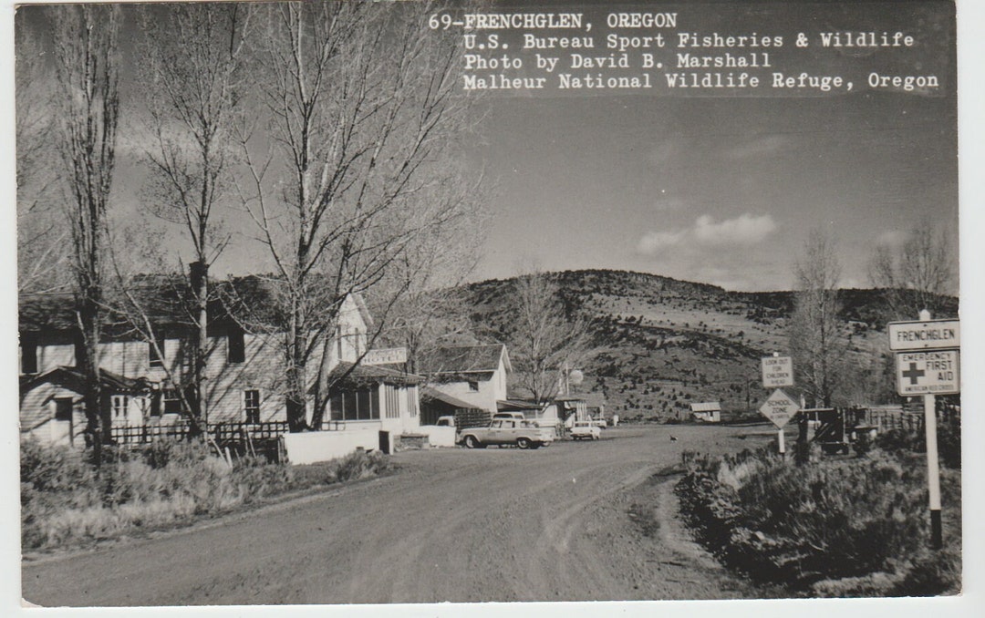 French Glen Oregon 1960s RPPC Postcard Photo by David B Marshall - Etsy