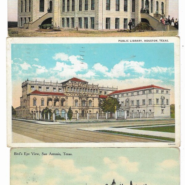 Texas Postcards - Etsy