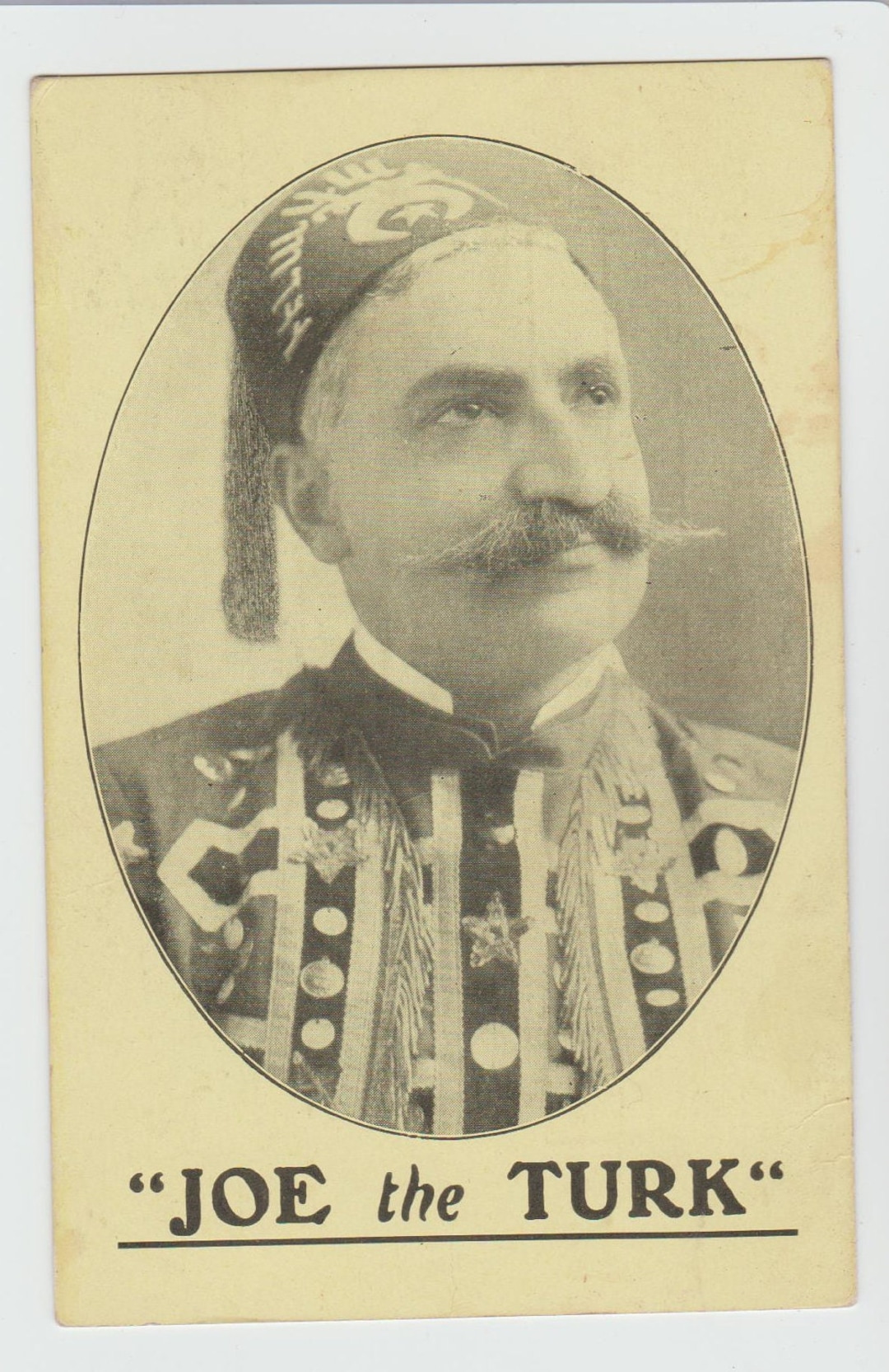 RARE Joe the Turk Salvation Army Concert Event 1911 Advertising Card - Etsy