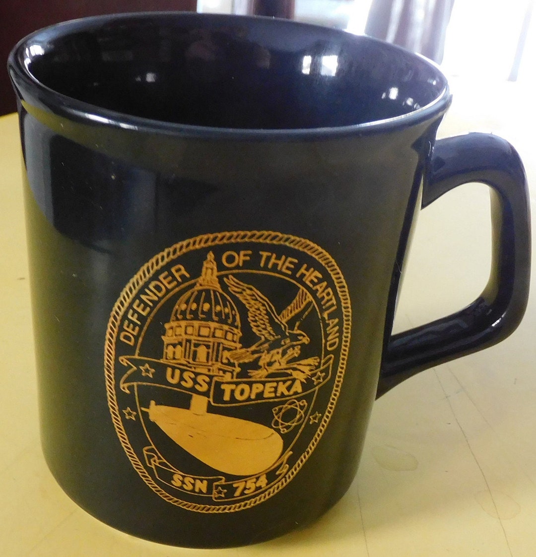 USS Topeka Commissioning 1989 Mug Cup - Etsy