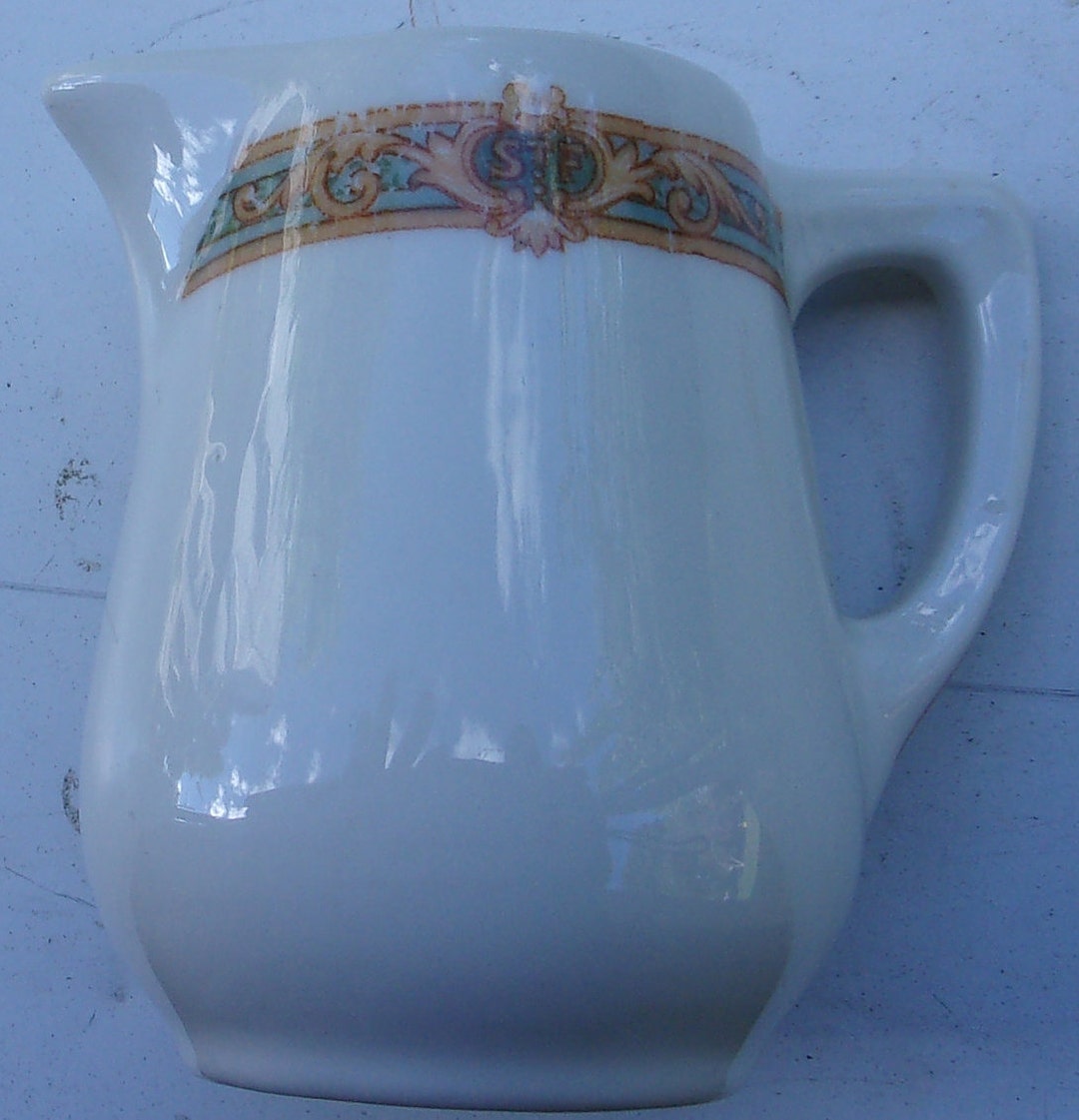 RARE Vintage Restaurant Ware Creamer With STF on Both Sides - Etsy
