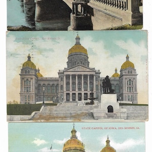 Iowa Eleven Vintage Postcards - Etsy