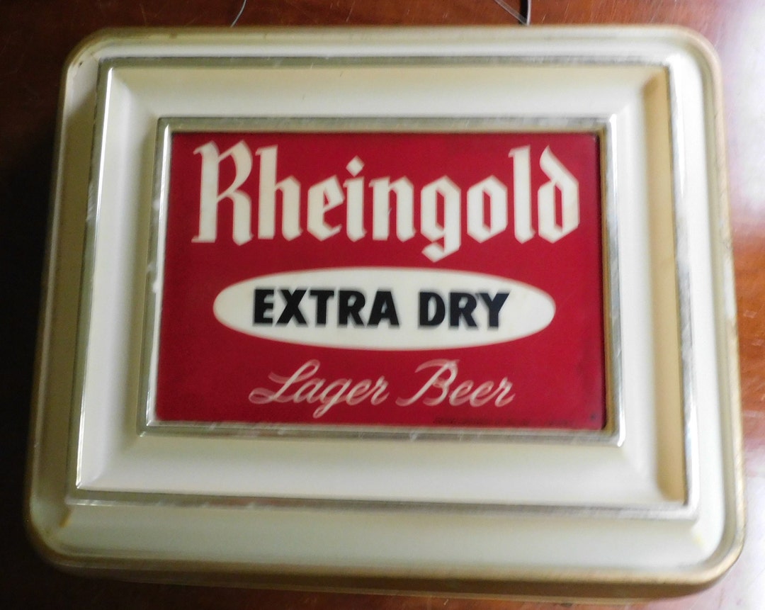 Rheingold's Extra Dry Lager Beer Vintage Light up Sign - Etsy