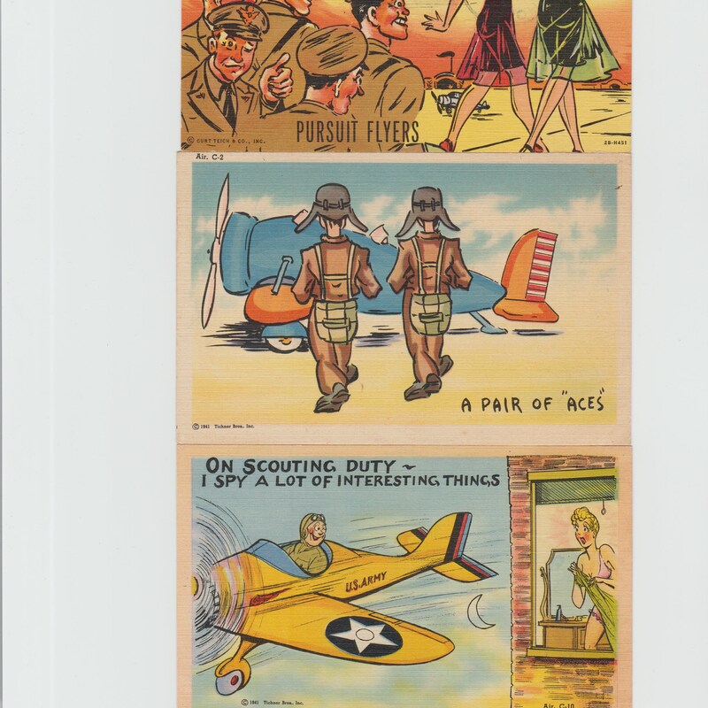 Comic Postcards - Etsy