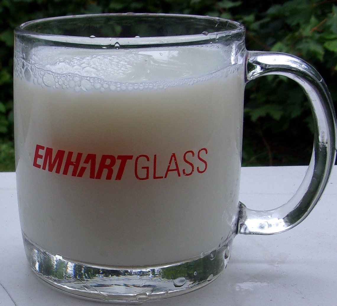 Emhart Glass Vintage Advertising Glass Tumbler - Etsy
