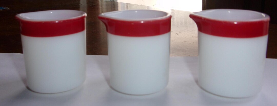Three Induvial Size 1960s Corning Glass Works Creamers SCARCE - Etsy