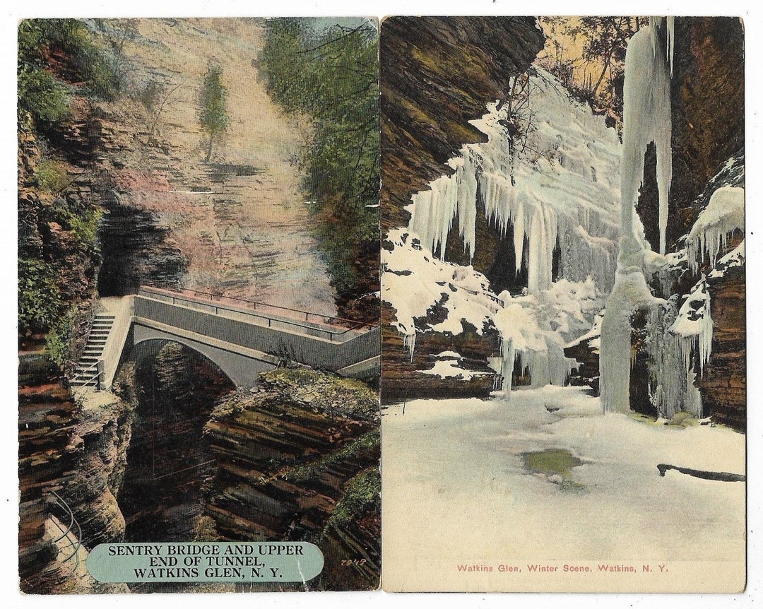 Watkins Glen Watkins NY Nine Early 1900s Postcards - Etsy
