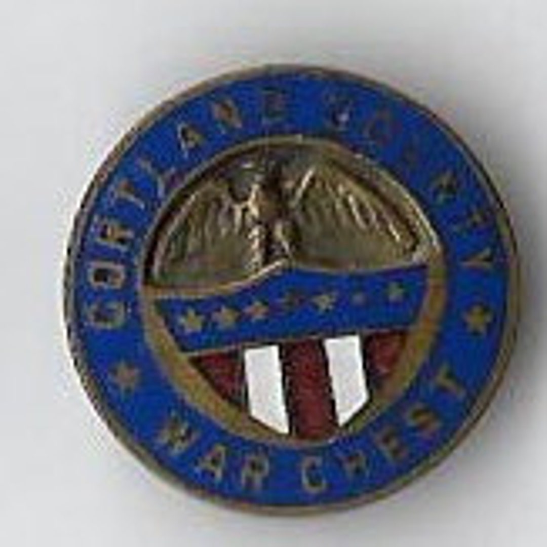 World War One Cortland County (NY) War Chest Pin - Etsy