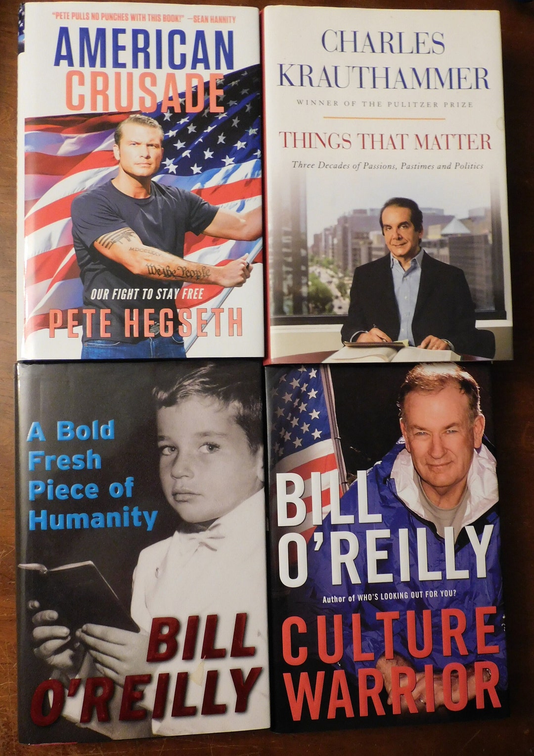 Five Conservative Authors Hardcover Books With Dust Jackets - Etsy