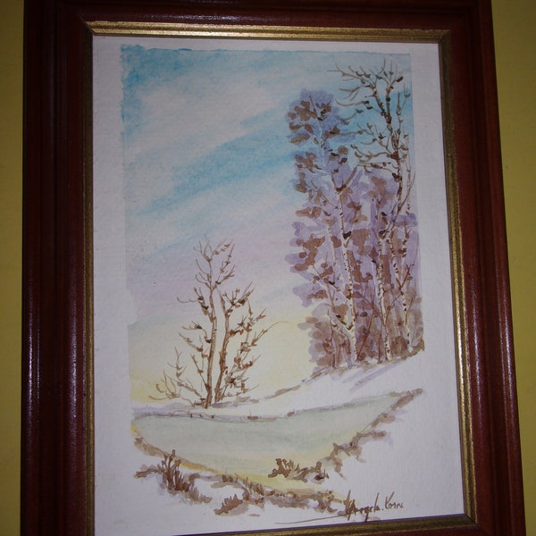 Signed Watercolor - Etsy