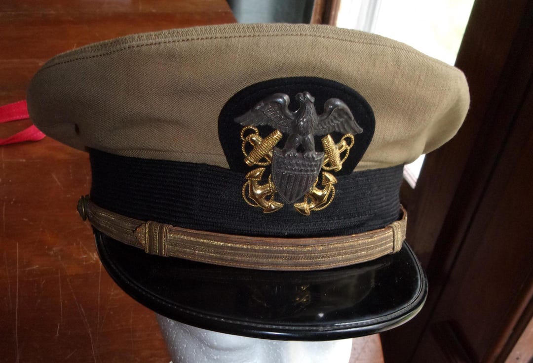 1950s United States Navy Officer Hat Named Dentist - Etsy