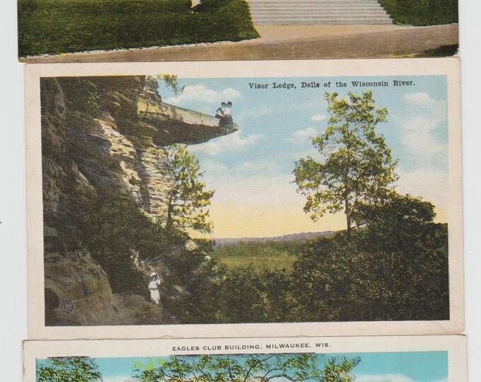 Wisconsin 15 Postcards 1920s - 1940s - Etsy
