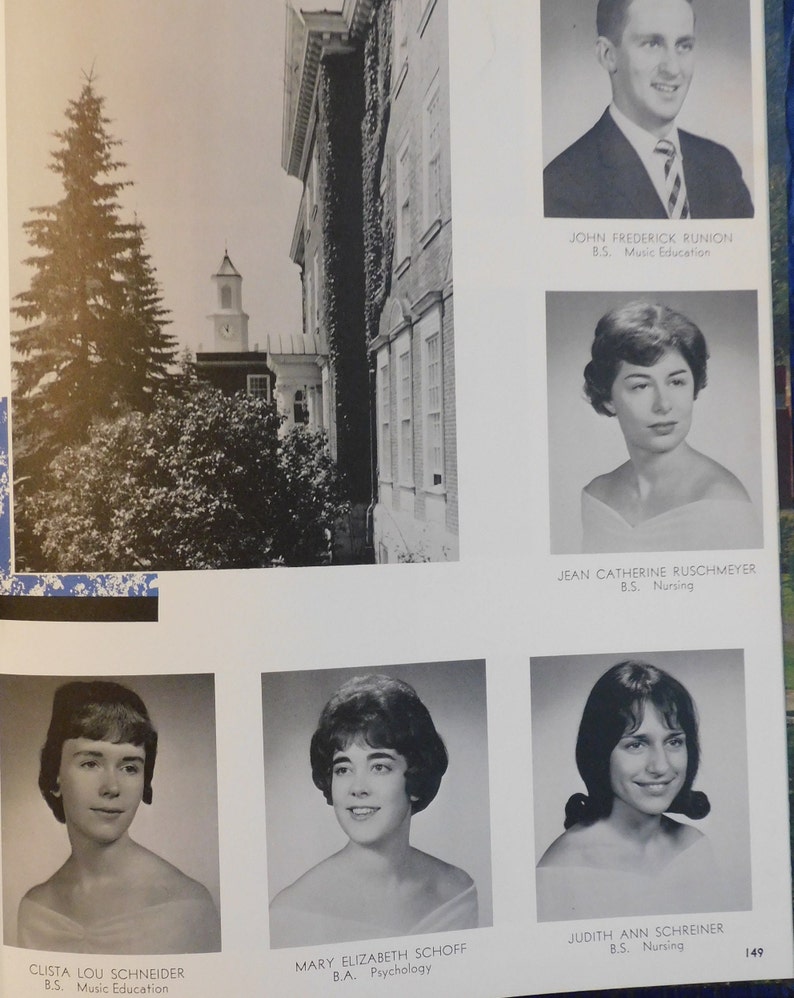 Hartwick College Oneonta NY 1963 1964 1965 and 1966 Yearbooks - Etsy