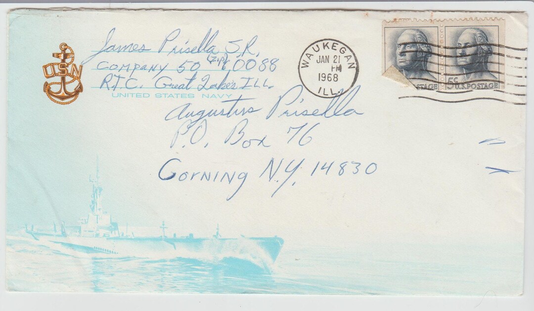 USS John W Weeks Sailor Letters Home Lot Viet Nam War Era - Etsy