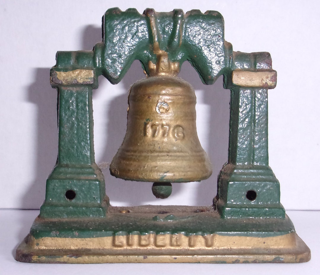 1800s Cast Iron Liberty Bell - Etsy