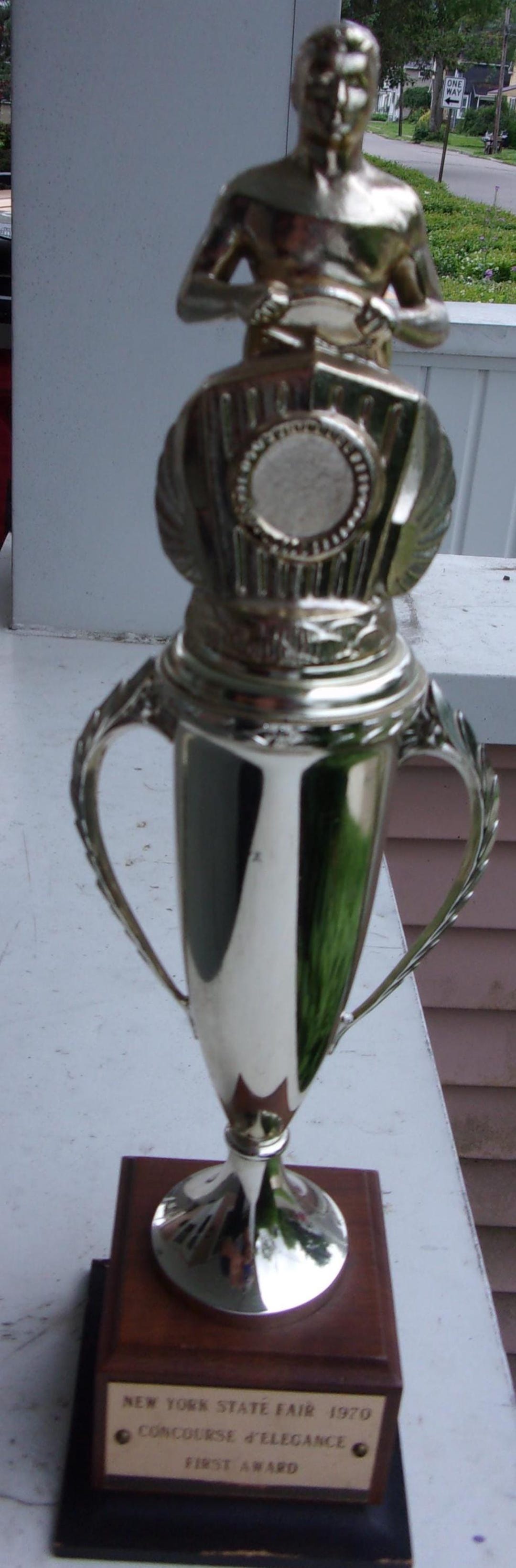 1970 New York State Fair Trophy Concourse D'elegance First Award - Etsy