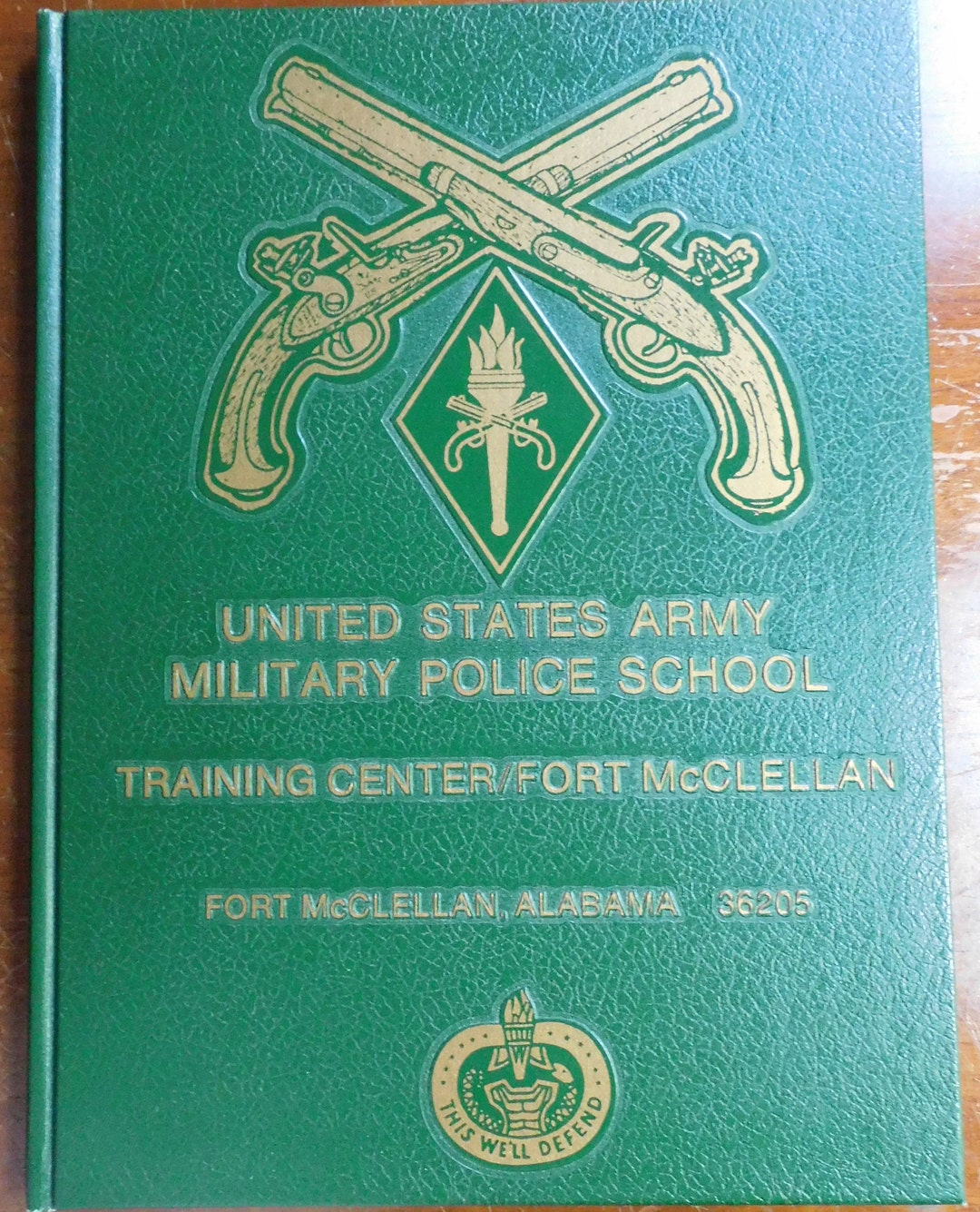 US Army Military Police School Fort Mcclellan Training Center 1977 Book ...