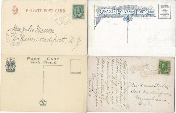 Art & Collectibles 10 Different Vintage Postcards Canada Memorabilia ...