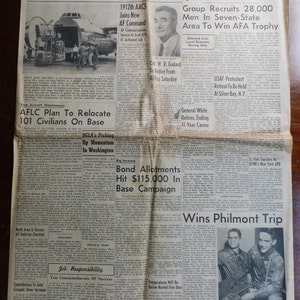 Archive of Thirteen Newsletter Newspapers Olmstead Air Force Base ...