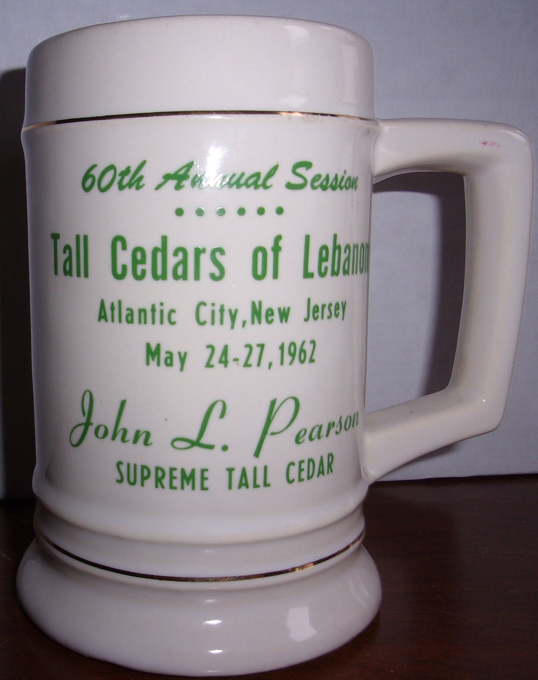 Tall Cedars of Lebanon 1962 Freemasonry Open to Master Masons SCARCE ...