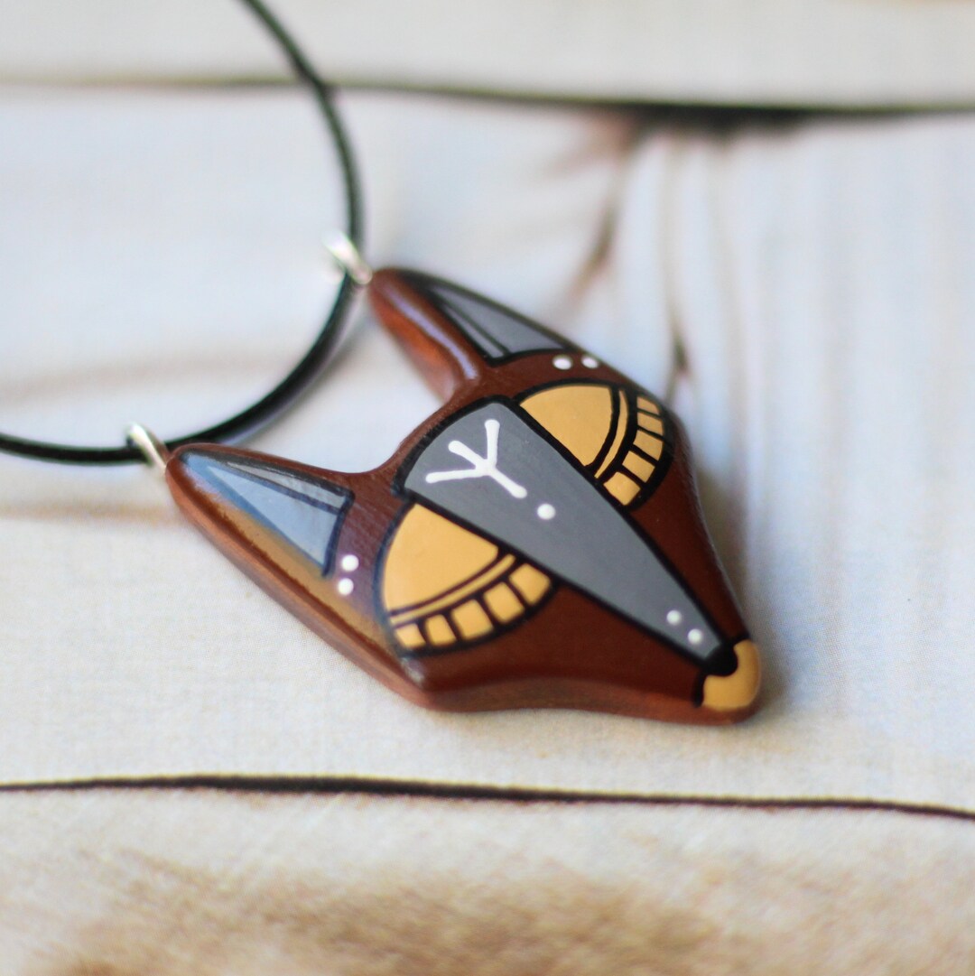 Celtic Wolf Head Amulet Necklace. Norse Pagan Fenrir Jewelry for Men ...