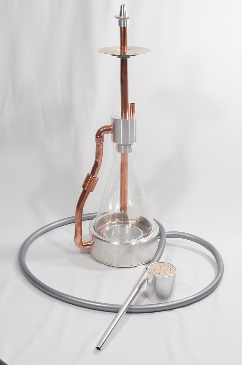 Custom Made Aluminum & Copper Modern Hookah Modern Shisha - Etsy