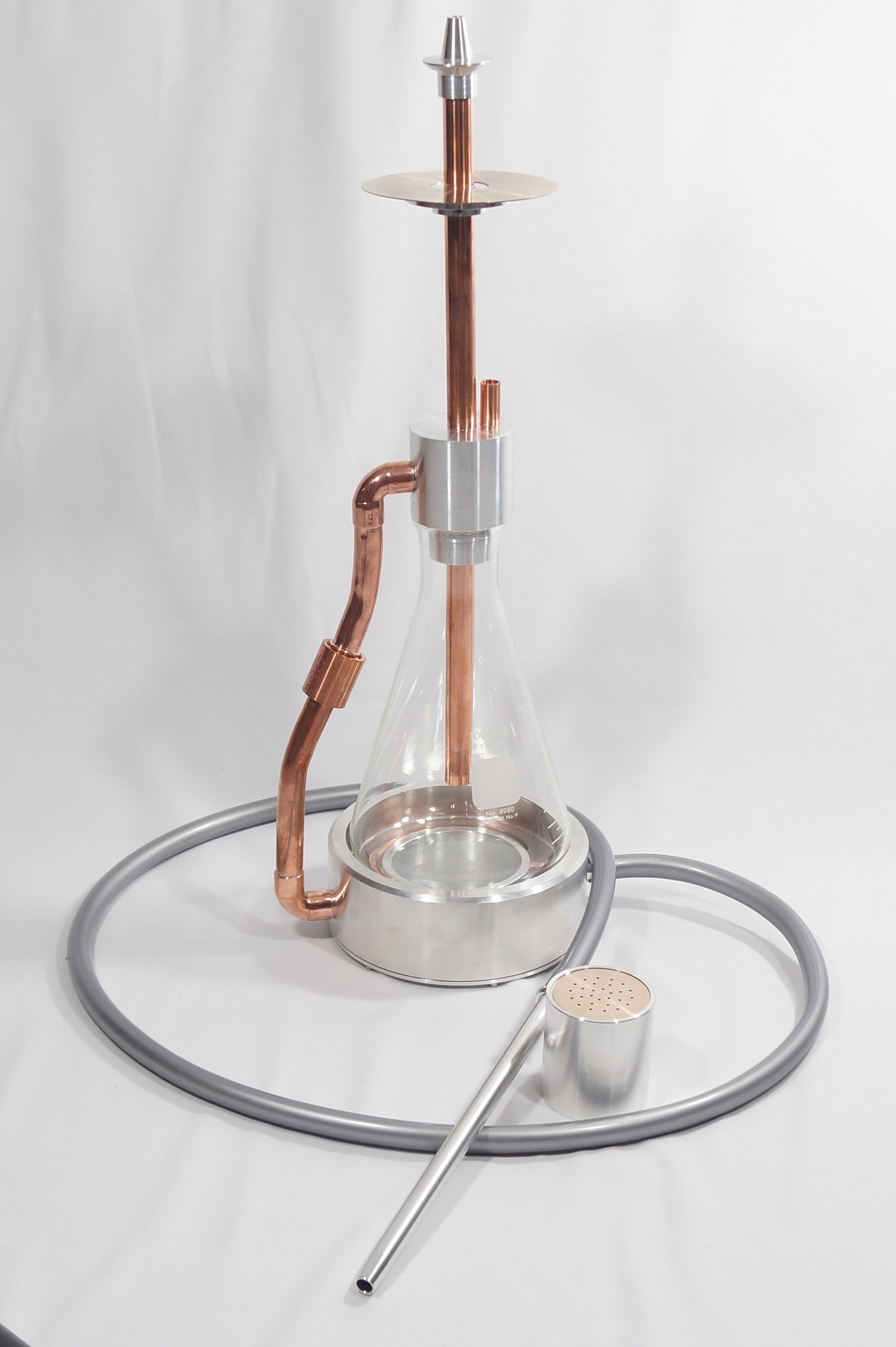 Custom Made Aluminum & Copper Modern Hookah Modern Shisha - Etsy