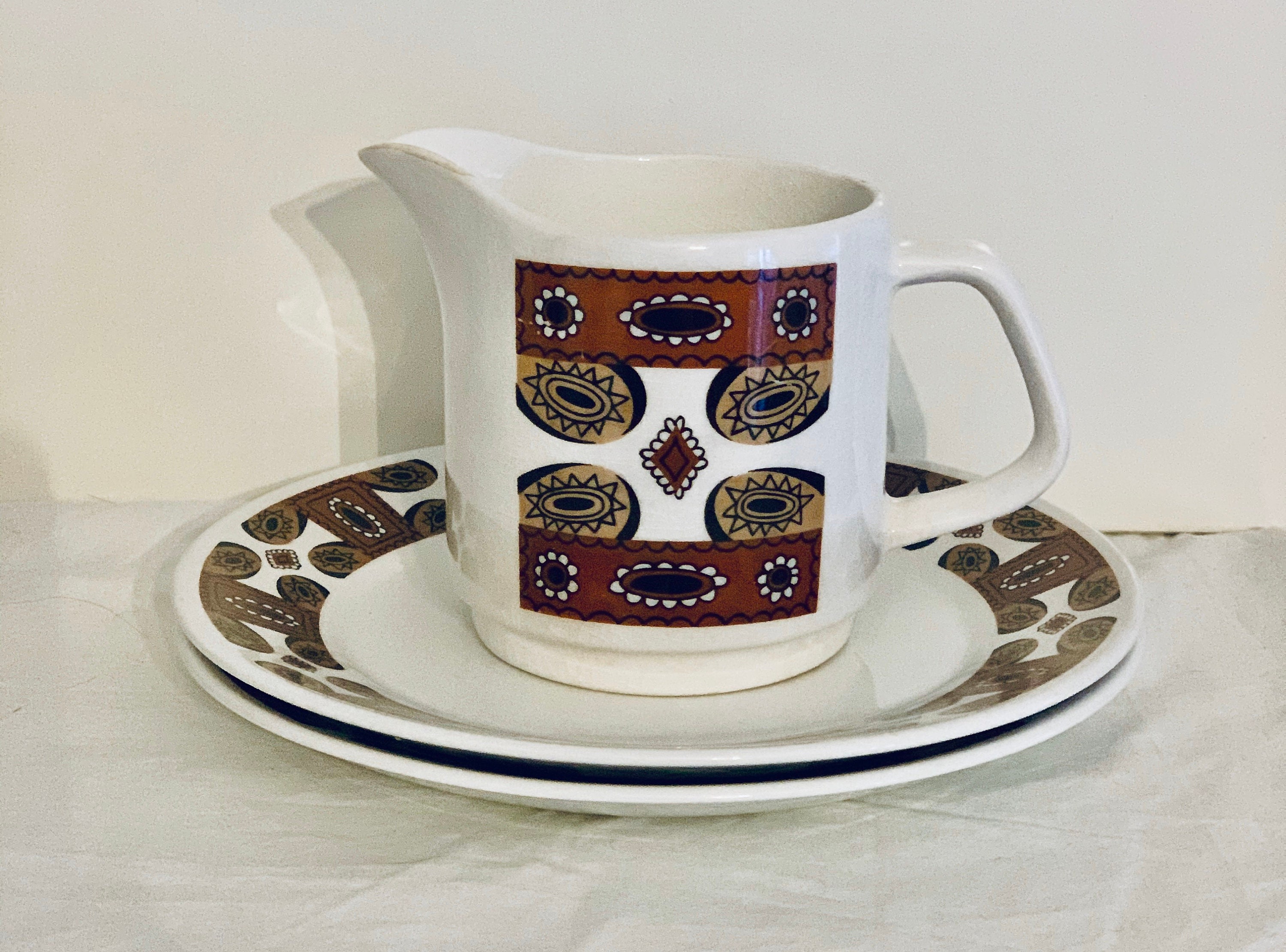 JG Meakin “maori”pattern Pottery Pieces Vintage 1960s - Etsy Australia
