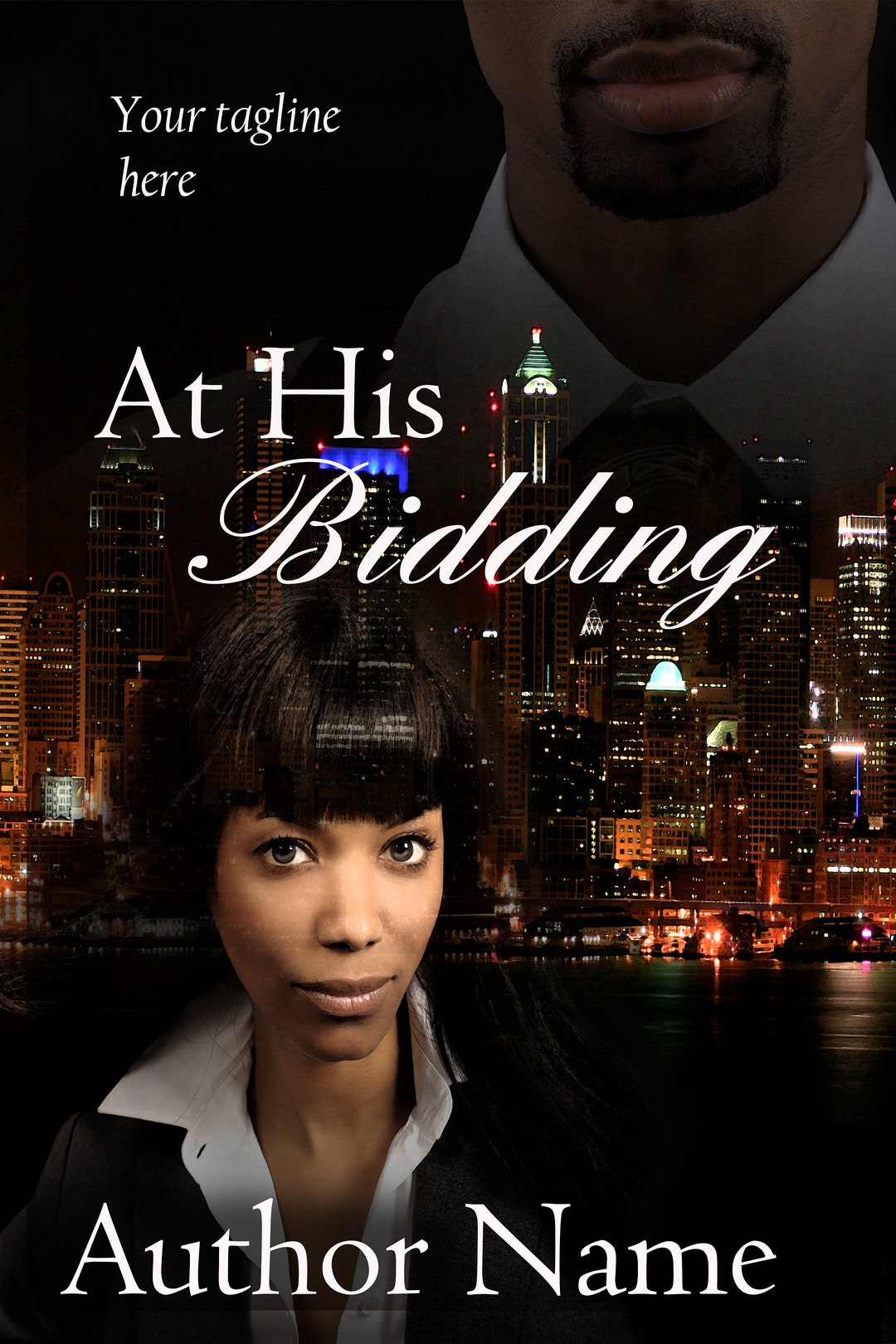 Premade Book Cover, E-book, African American, Editable, Customizable - Etsy