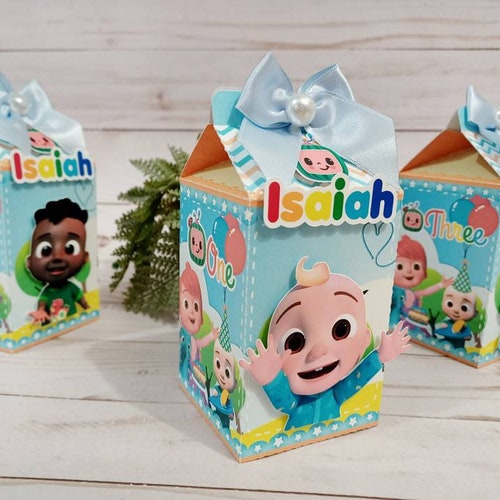 Cocomelon Favor Box/treat Boxes - Etsy