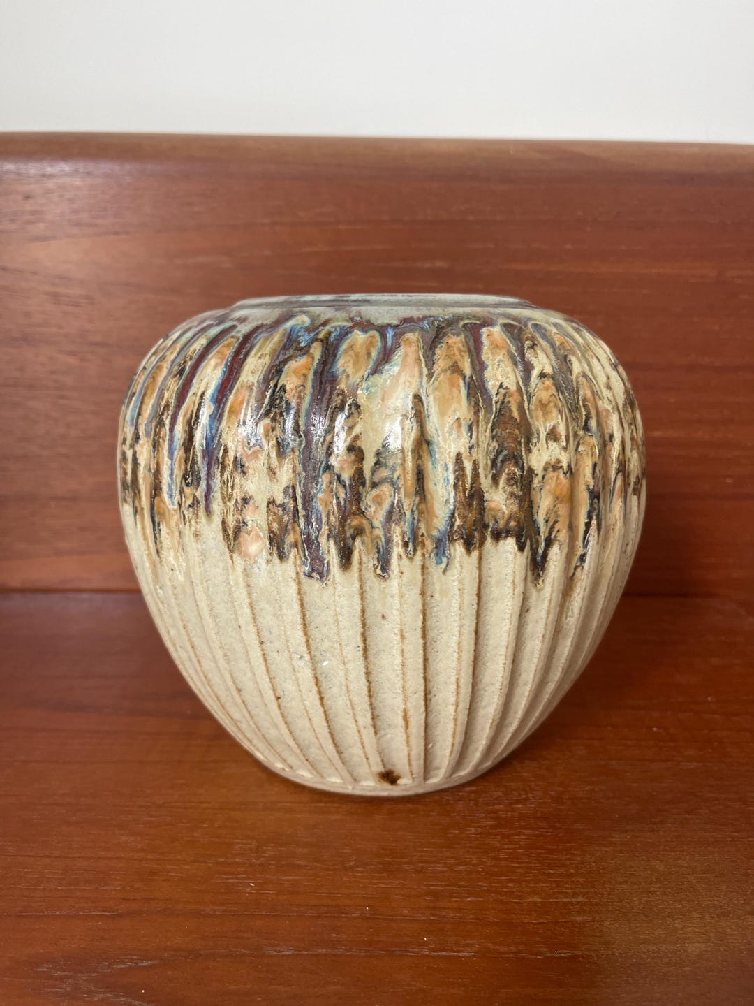 Vintage Japanese Vase Pottery. Hand Made. Gorgeous Japandi Decor. Still ...