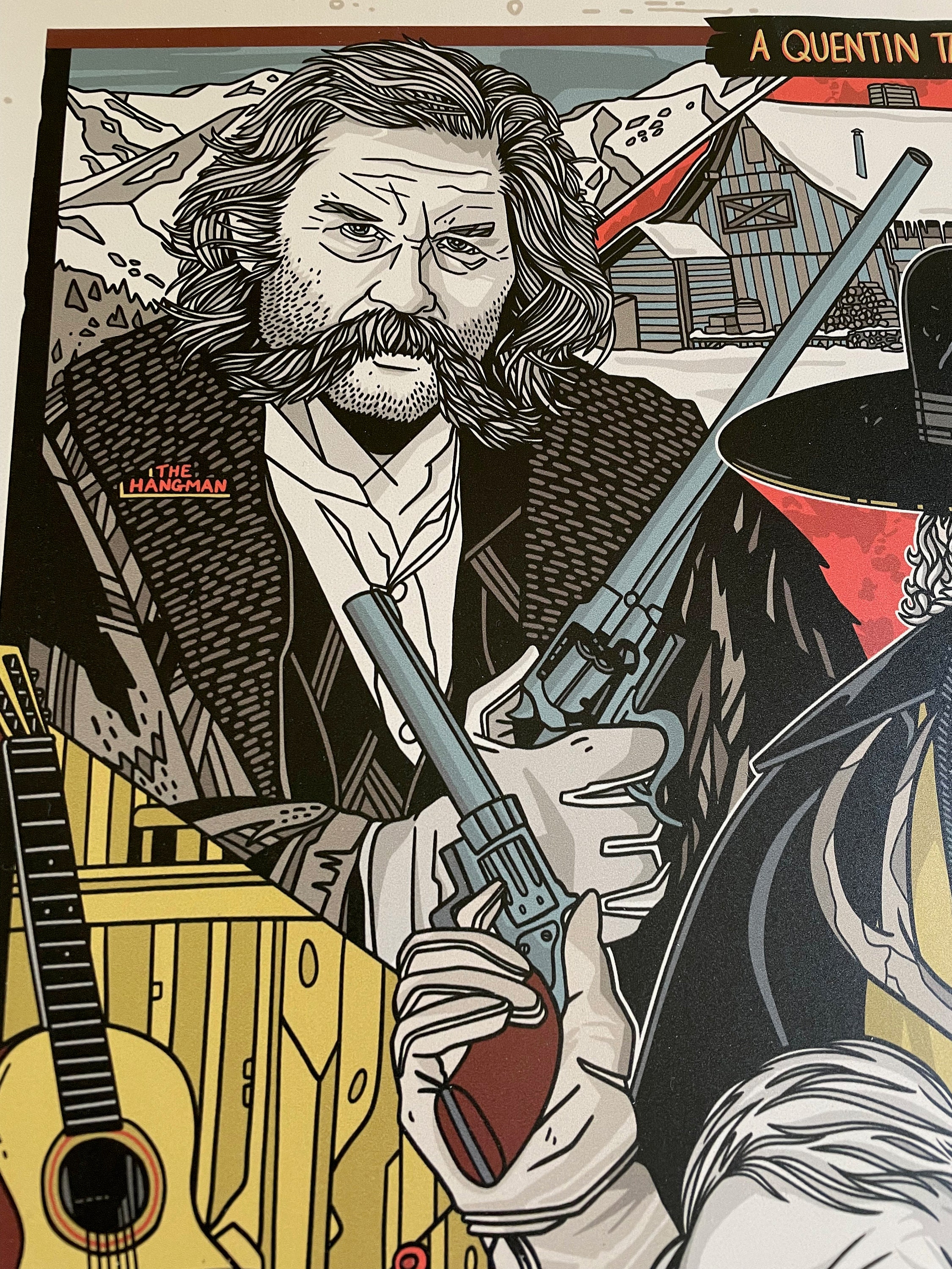 The Hateful Eight Limited Edition A1 Art Print - Etsy.de