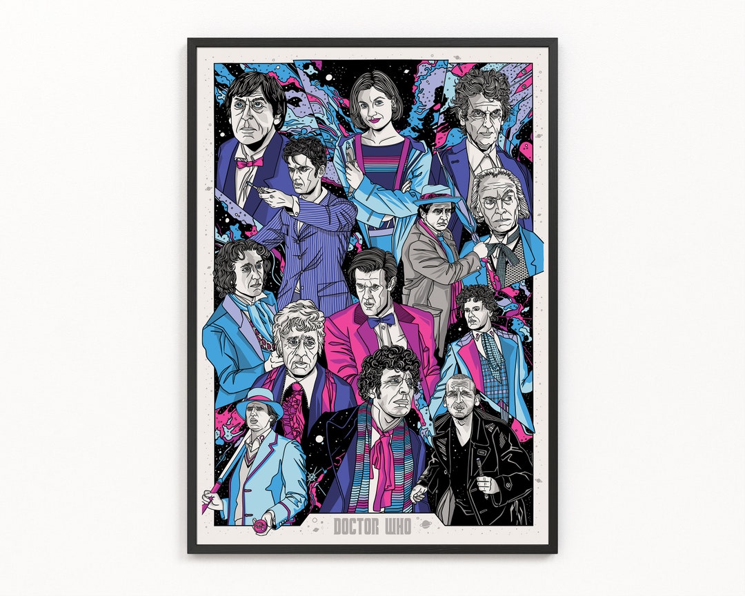 Doctor Who Limited Edition A1 Art Print (includes Additional Print of ...