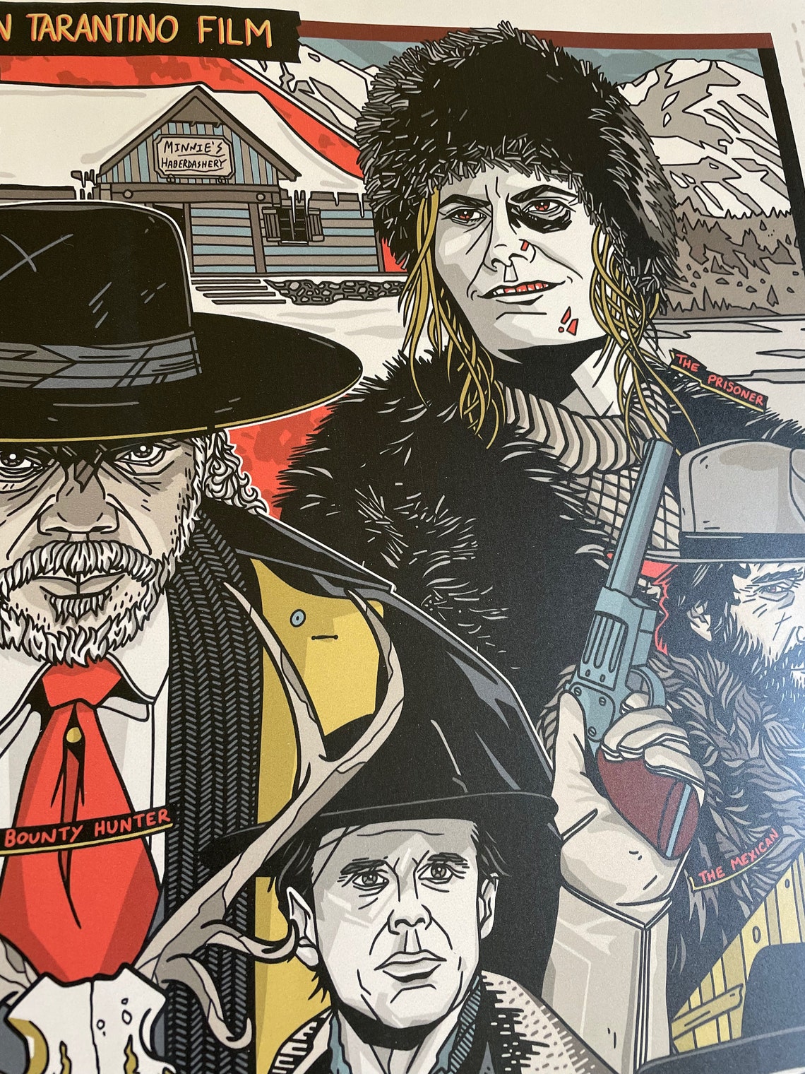 The Hateful Eight Limited Edition A1 Art Print - Etsy.de