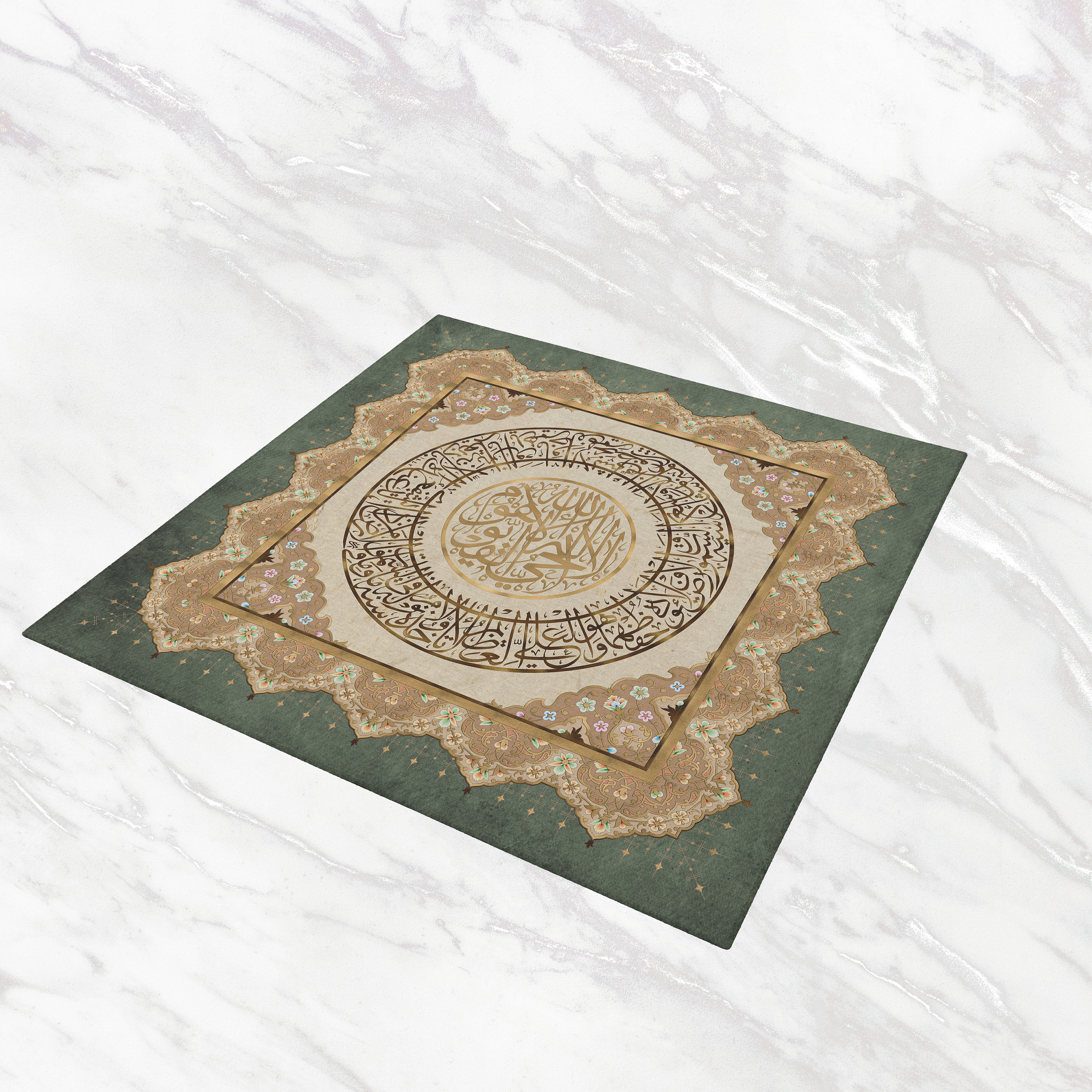 Ayatul Kursi-verse of the Throne Islamic Wall Art-printed on - Etsy UK