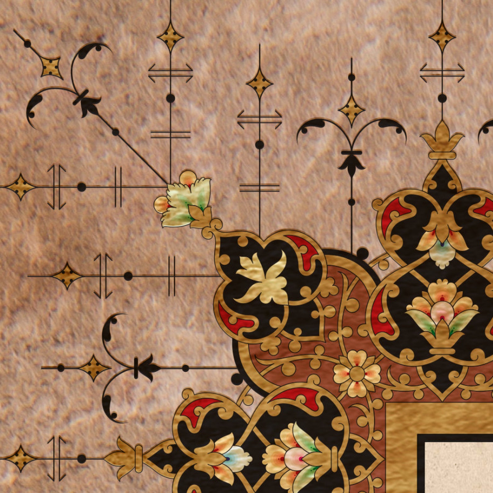 ISLAMIC ART Traditional-surah Al Asr-original Arabic - Etsy