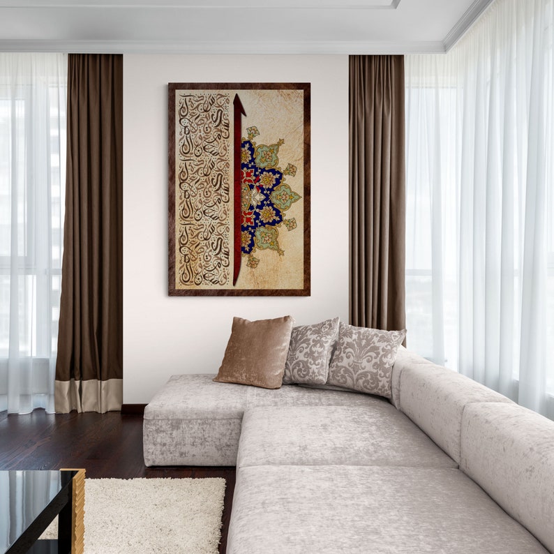 Traditional and Modern Islamic Art-alif-lohe | Etsy