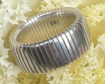 Expandable Silver Ring - Etsy