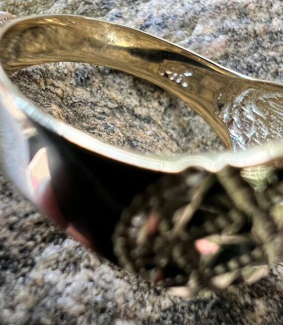 Vintage, 14K Gold, Yellow Gold, Diamond Etched Beverl… - Gem