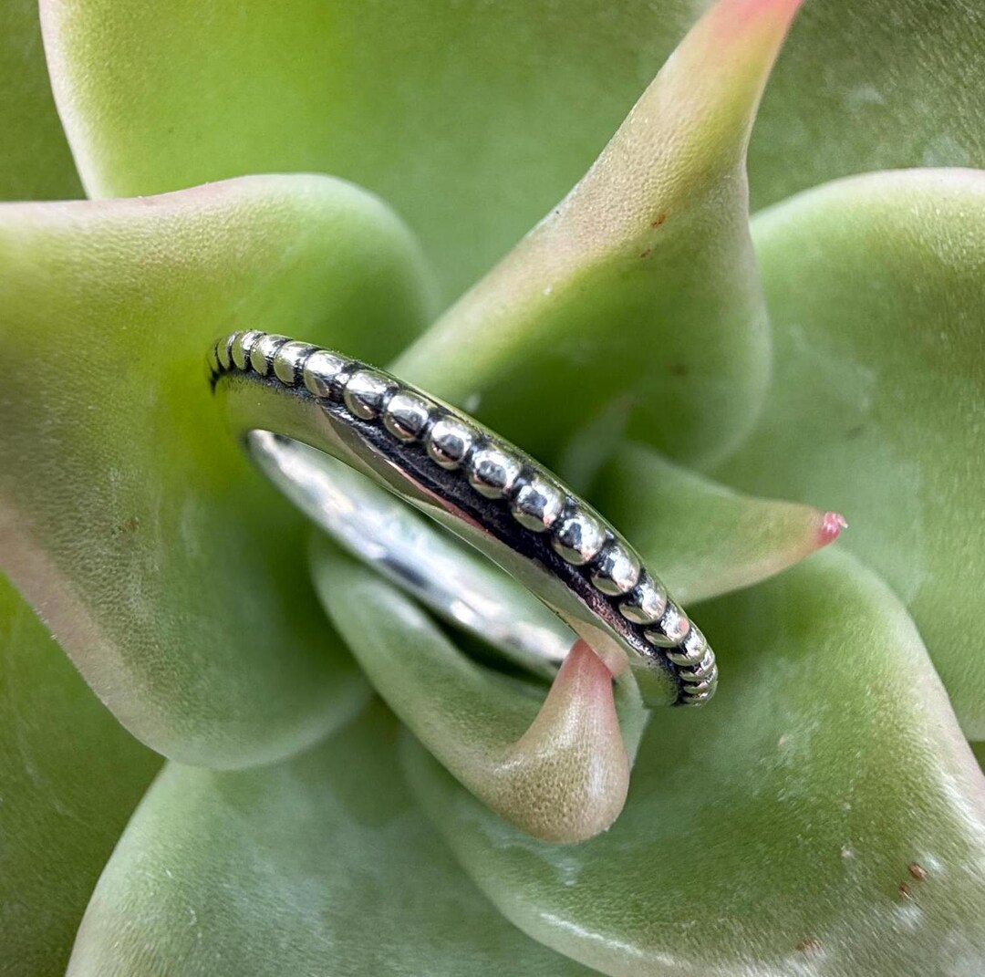 Vintage, Sterling Silver, 925 Retired Pandora Stackable Forbidden Ring ...