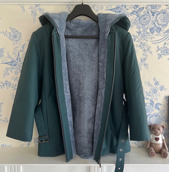 Genuine Goat Skin and Sheep Skin Jacket/fur Coat - Etsy