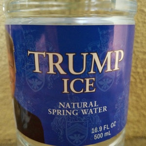 3 X Unopened President Donald Trump 16.9 Ounce TRUMP ICE Bottled Water ...