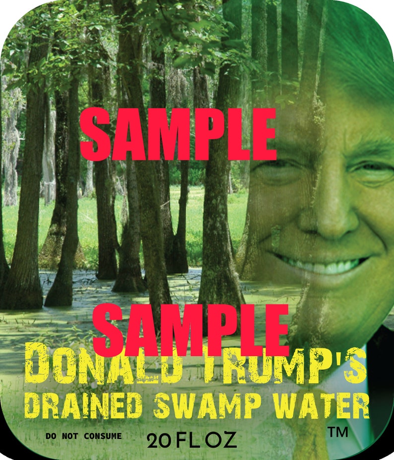2 X Donald Trump's Drained Swamp Water | President Trump | Drain the ...