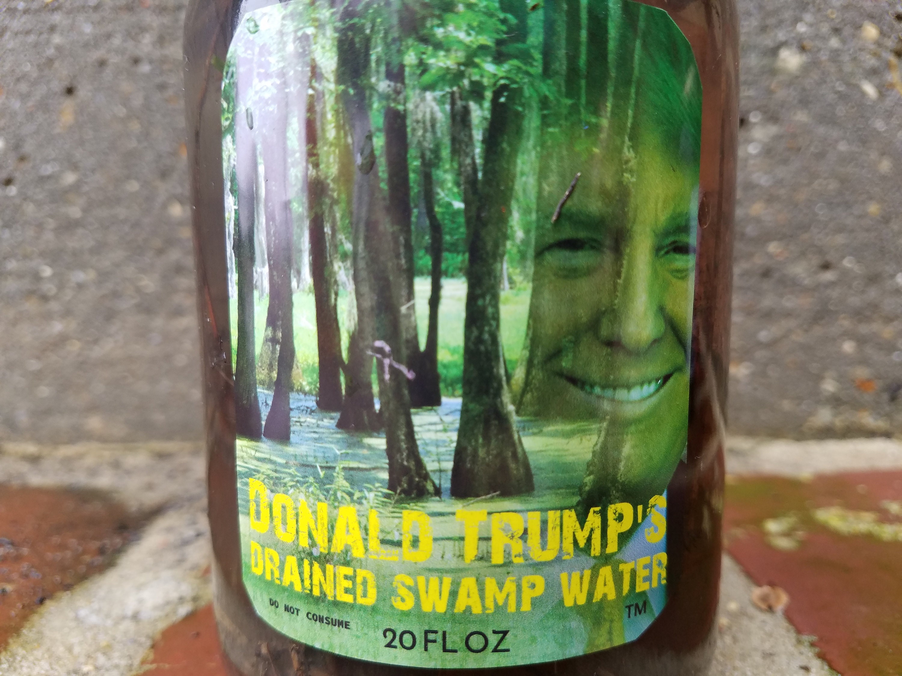 2 X Donald Trump's Drained Swamp Water | President Trump | Drain the ...