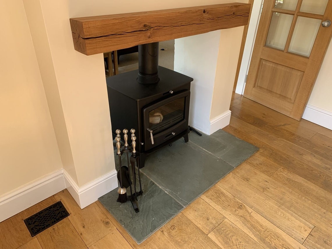 Floating Oak Mantle Shelf-bespoke Sizes Pre-drilled Fixings - Etsy UK