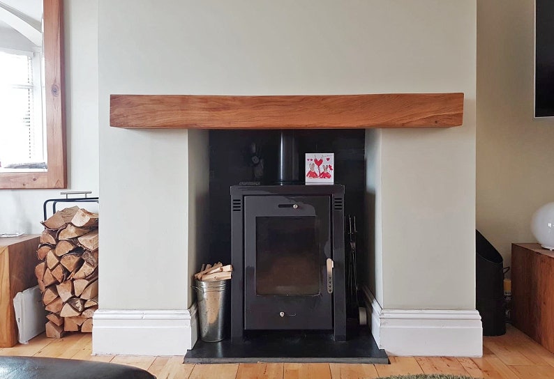 Floating Oak Mantle Shelf-bespoke Sizes Pre-drilled Fixings - Etsy UK