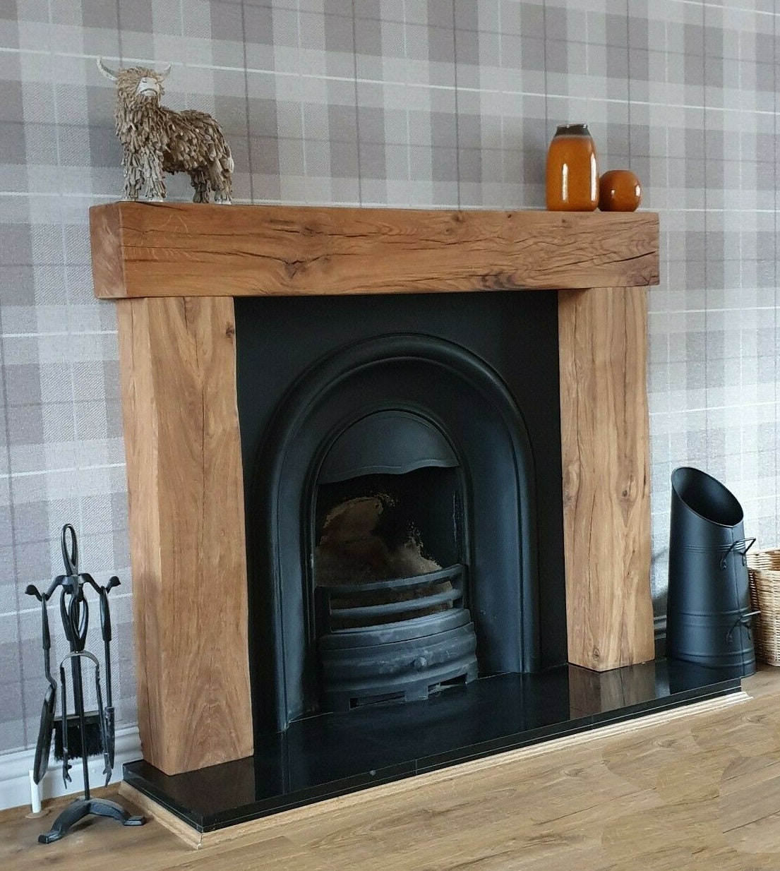 Fire Surround - Many Size Variations Hand Crafted Oiled Fixings ...