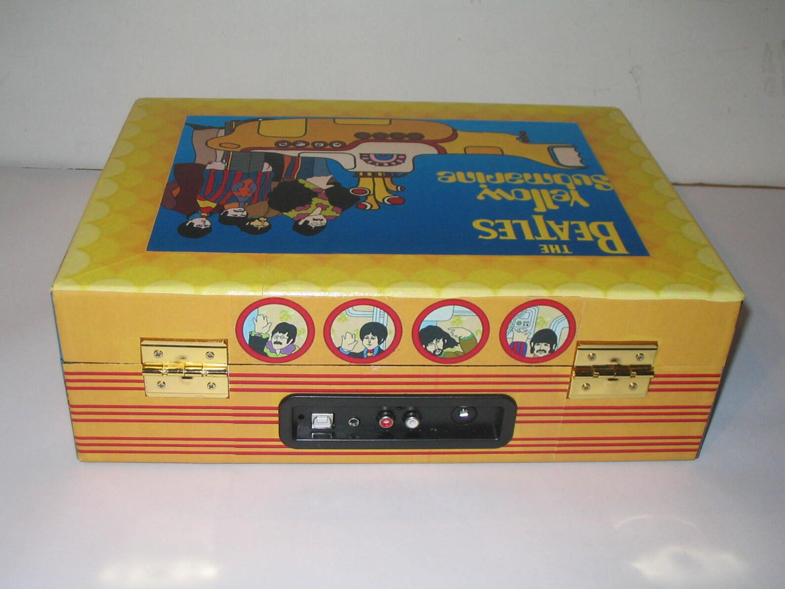 The Beatles Yellow Submarine CUSTOM RECORD PLAYER Turntable - Etsy