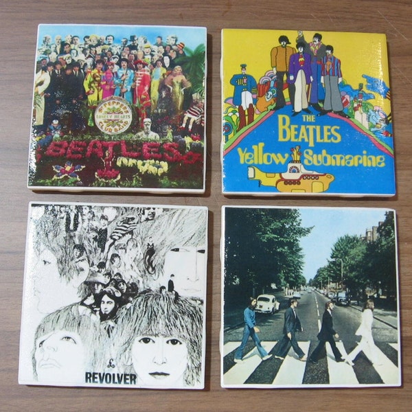 Beatles Coasters - Etsy